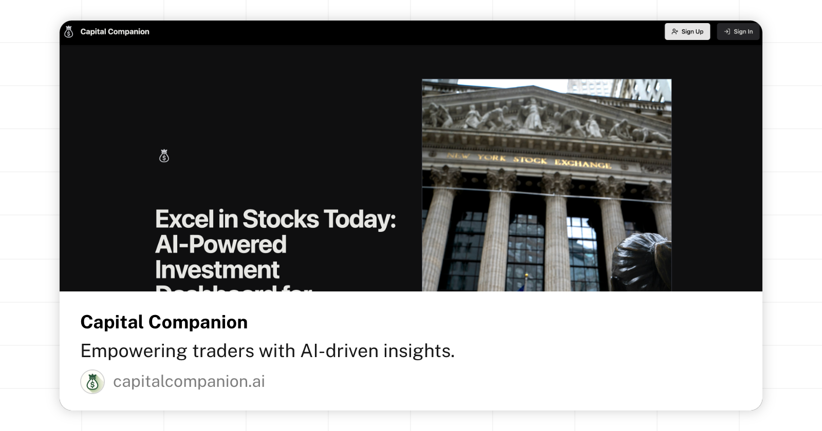 Capital Companion AI Stock Analysis Free Trading Tools Capital Companion AI Stock Analysis Free Trading Tools